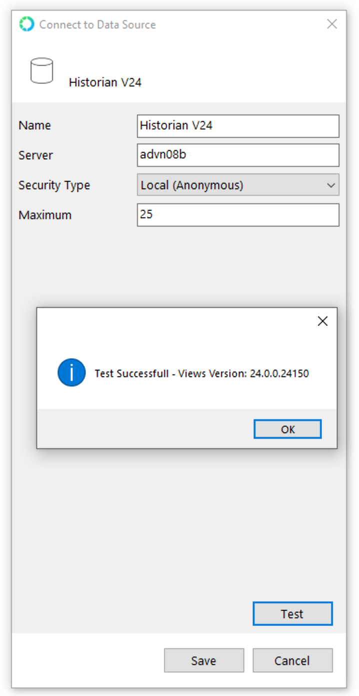 Data Source - Canary Historian V24 – Flow Support