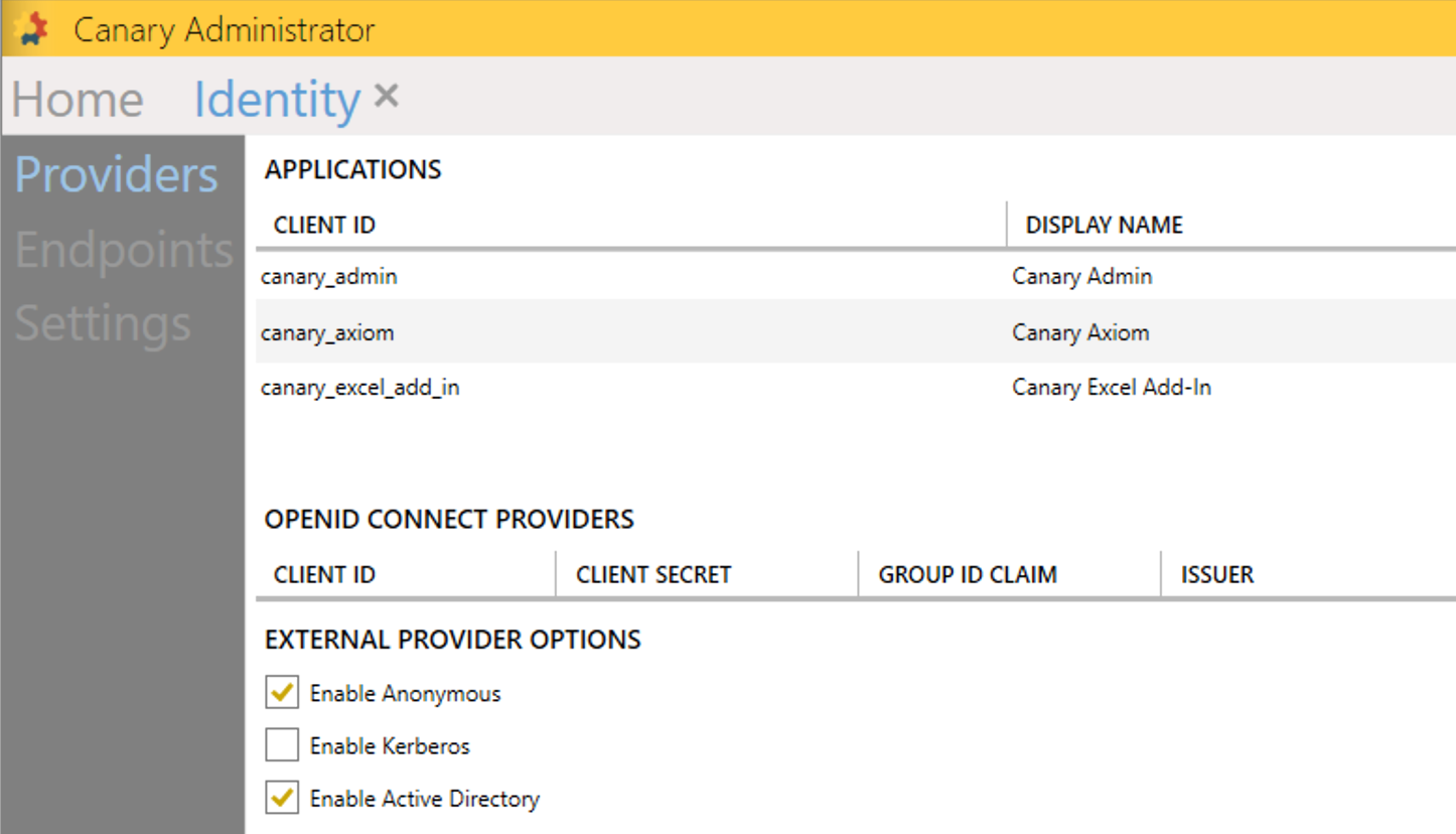 Data Source - Canary Historian V24 – Flow Support