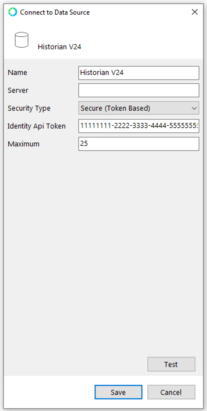Data Source - Canary Historian V24 – Flow Support