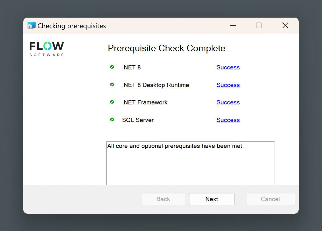 Download, Install, and Configure – Flow Support
